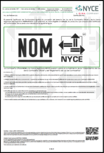 Mexico NOM safety certification – World Compliances